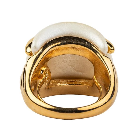 Kenneth Jay Lane | Jewelry | Kenneth Jay Lane Gold And Jade Double ...